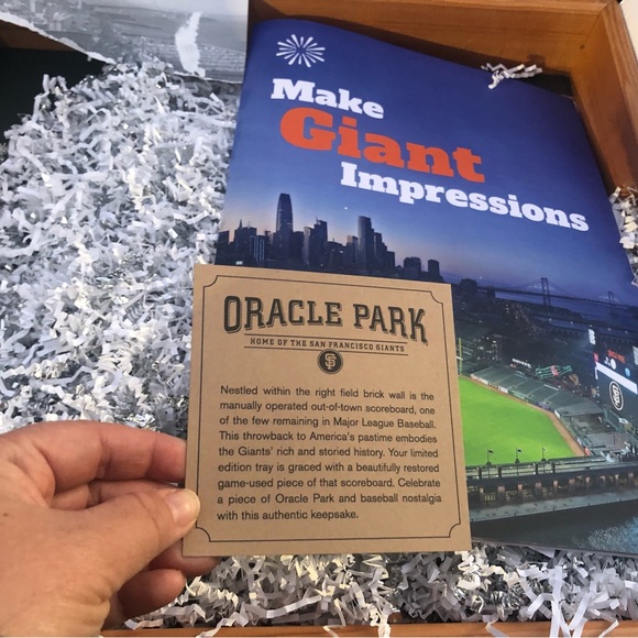 SF Giants | Other | Authentic Sf Giants Enterprise Scoreboard From 220 ...